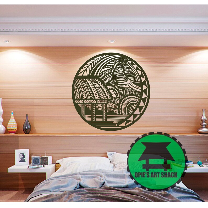 Samoan House Tribal Pattern; Svg, Png - Etsy