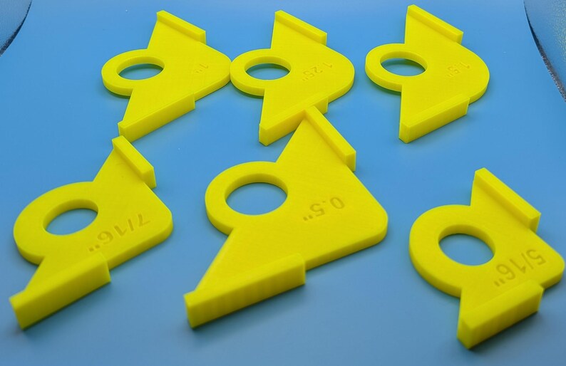 6-piece Corner Radius Router Jig Set: Precision Woodworking Tool for ...