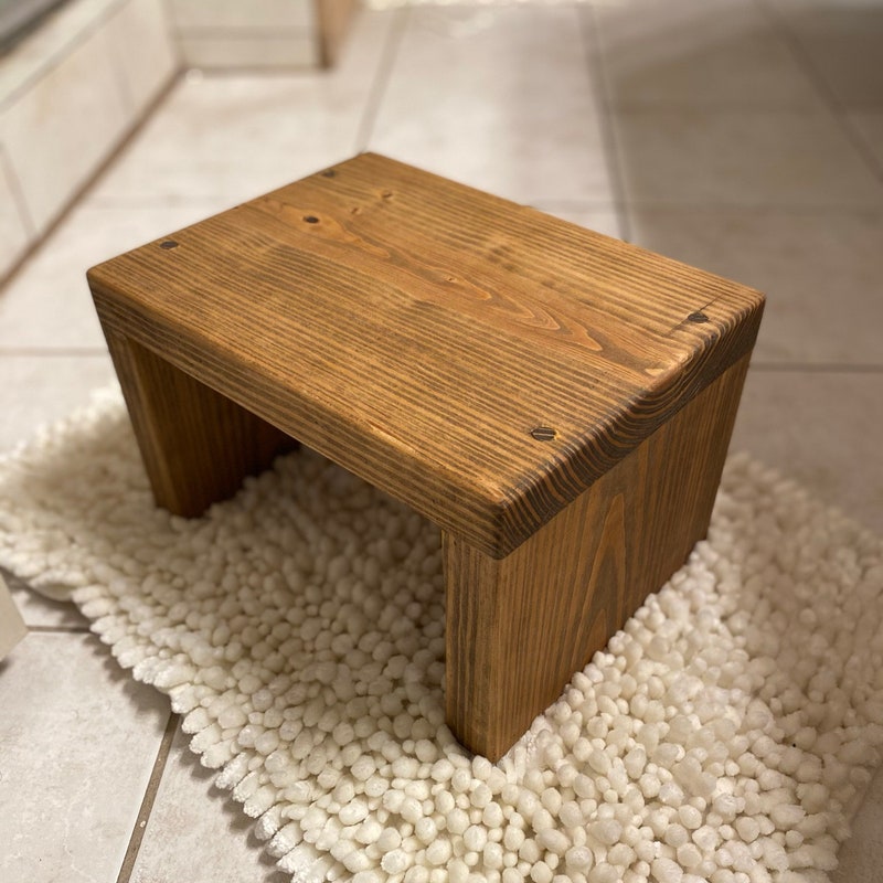 Wood Step Stool - Etsy