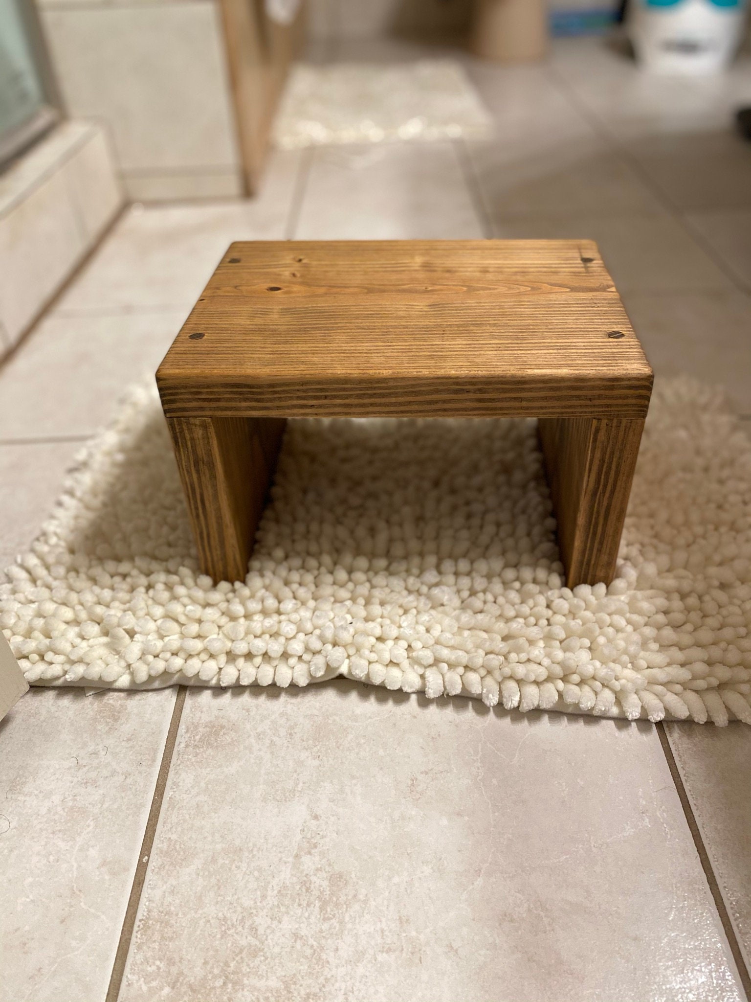 Step Stool Foot Stool Wood Foot Stool Stepping Stool - Etsy