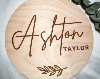 Large Baby Name Sign - Etsy