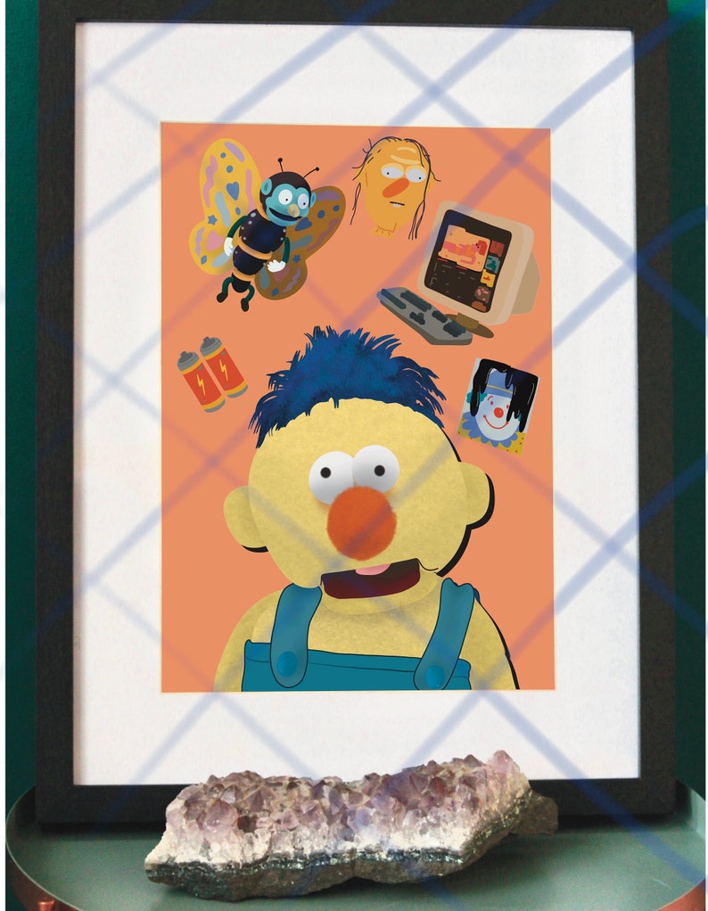 Don’t Hug Me I’m Scared Print DHMIS Gift for Him Gift for Her Christmas ...