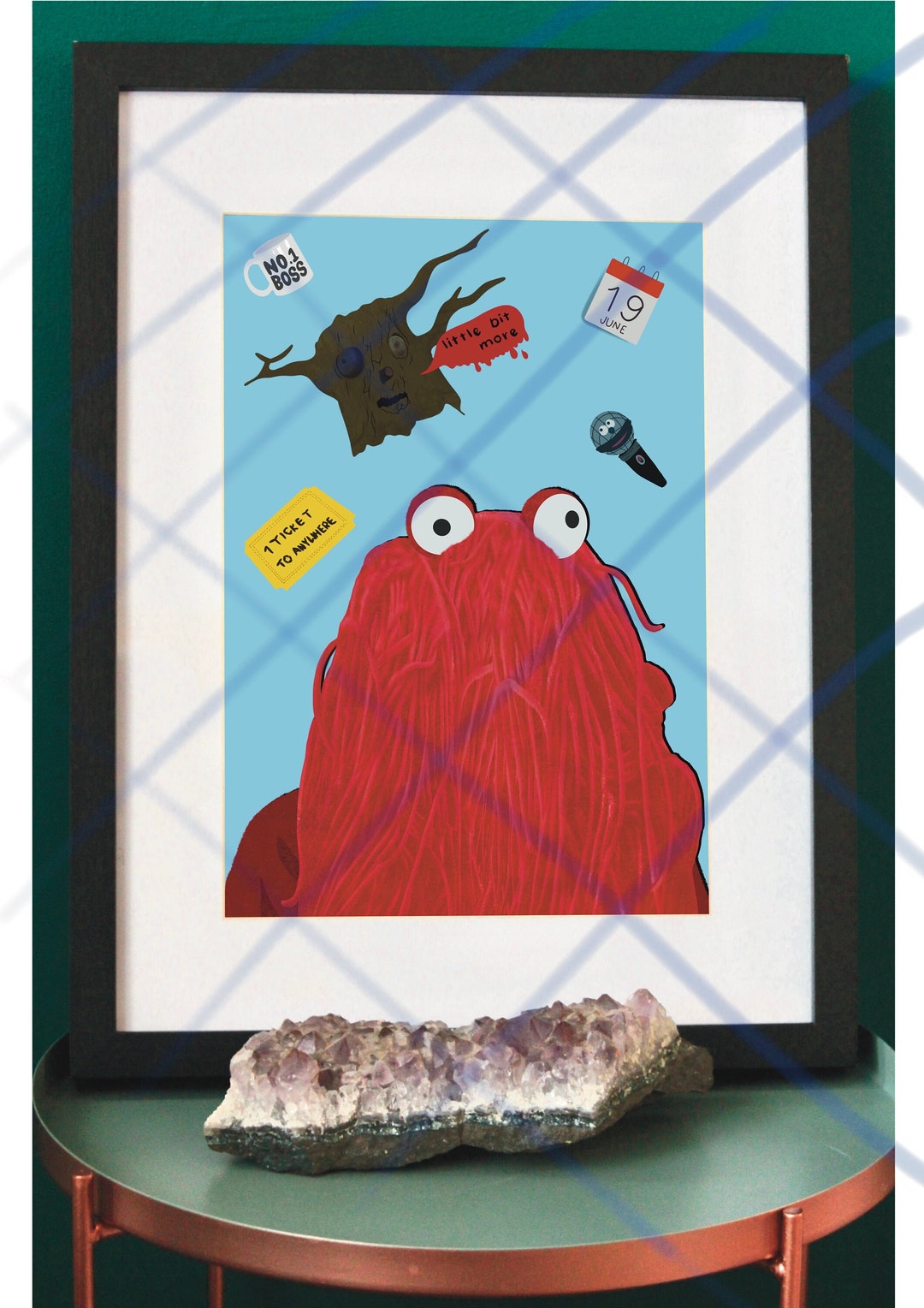 Don’t Hug Me I’m Scared Print DHMIS Gift for Him Gift for Her Christmas ...