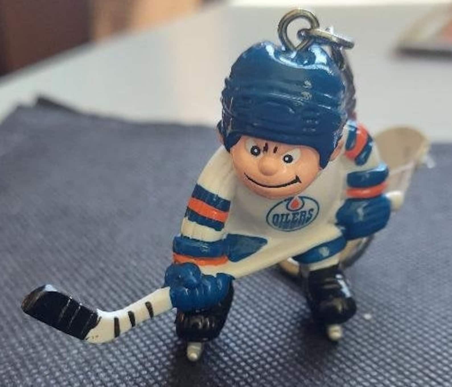 NHL Edmonton Oilers Lil Sports Brat Keychain Keyring Hockey Great Gift ...