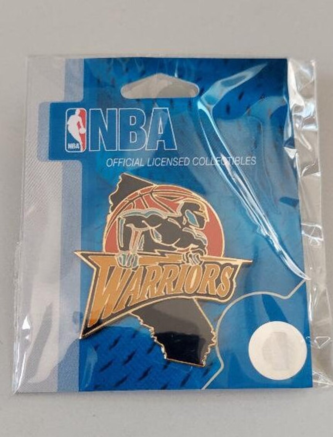 NBA Golden State Warriors Logo Pin Made by Aminco Basketball New in ...
