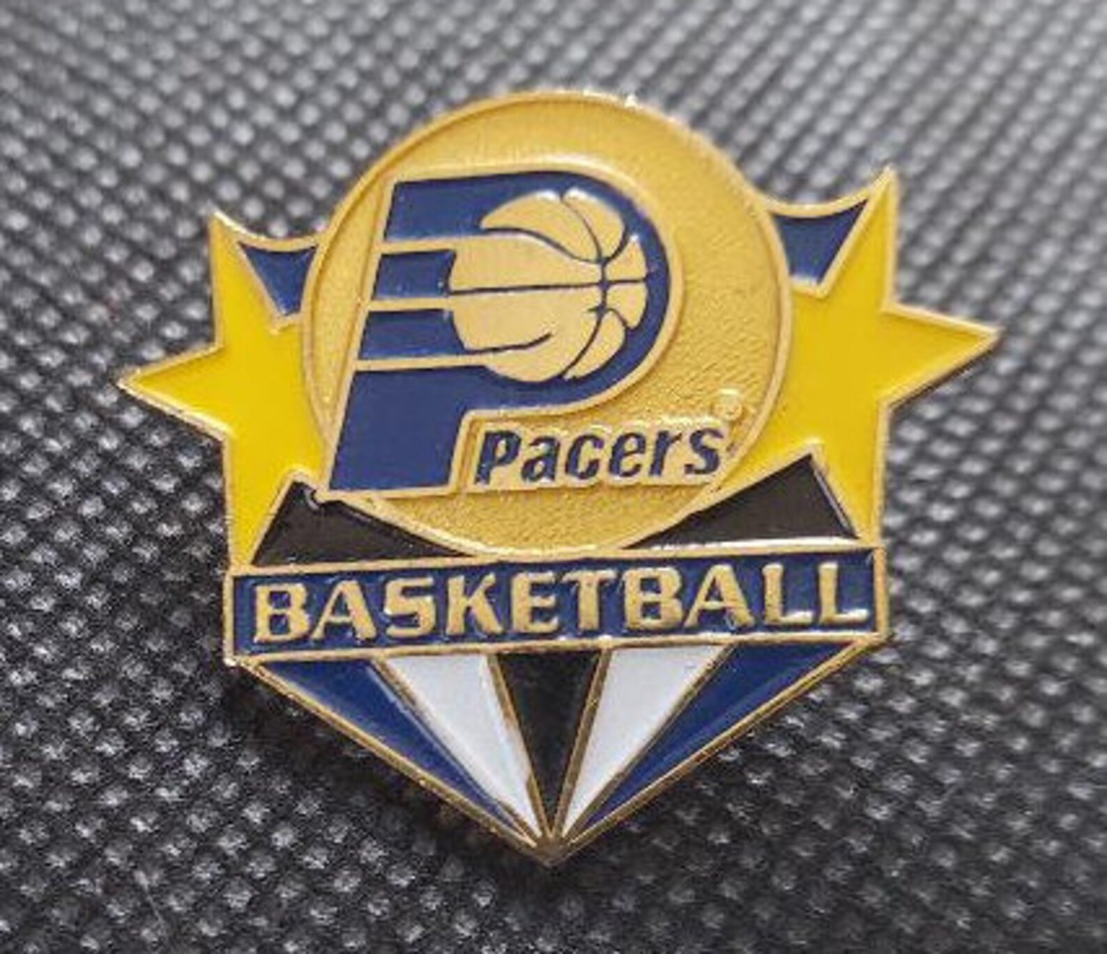 NBA Pacers Basketball Pin Indiana Pacers Stamped 1996 - Etsy