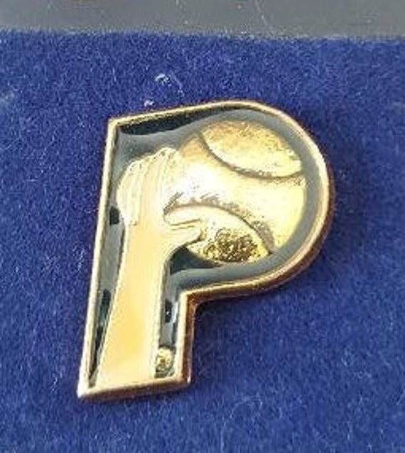 NBA Indiana Pacers Small Gold Logo Pin Raintree Basketball | Etsy