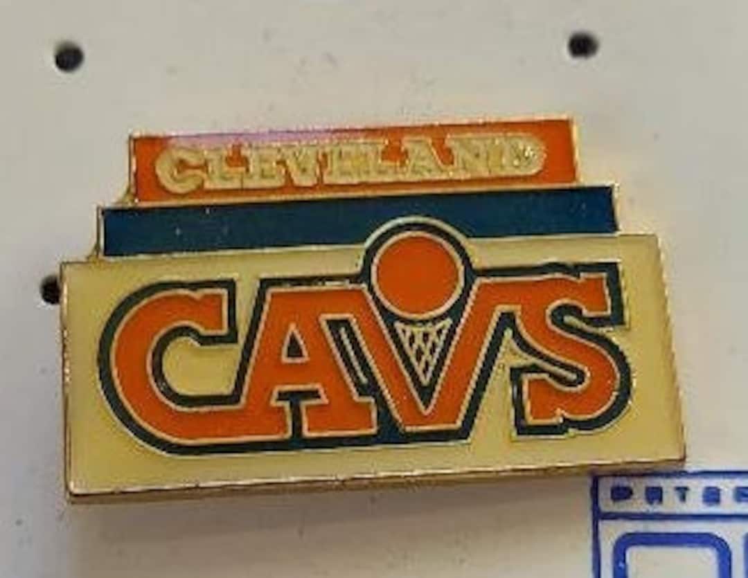 NBA Cleveland Cavaliers CAVS Old Logo Pin Peter David, 1992 Basketball ...