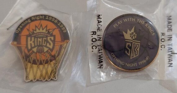 NBA Sacramento Kings Opening Night Two Pin Lot Pins 1… - Gem