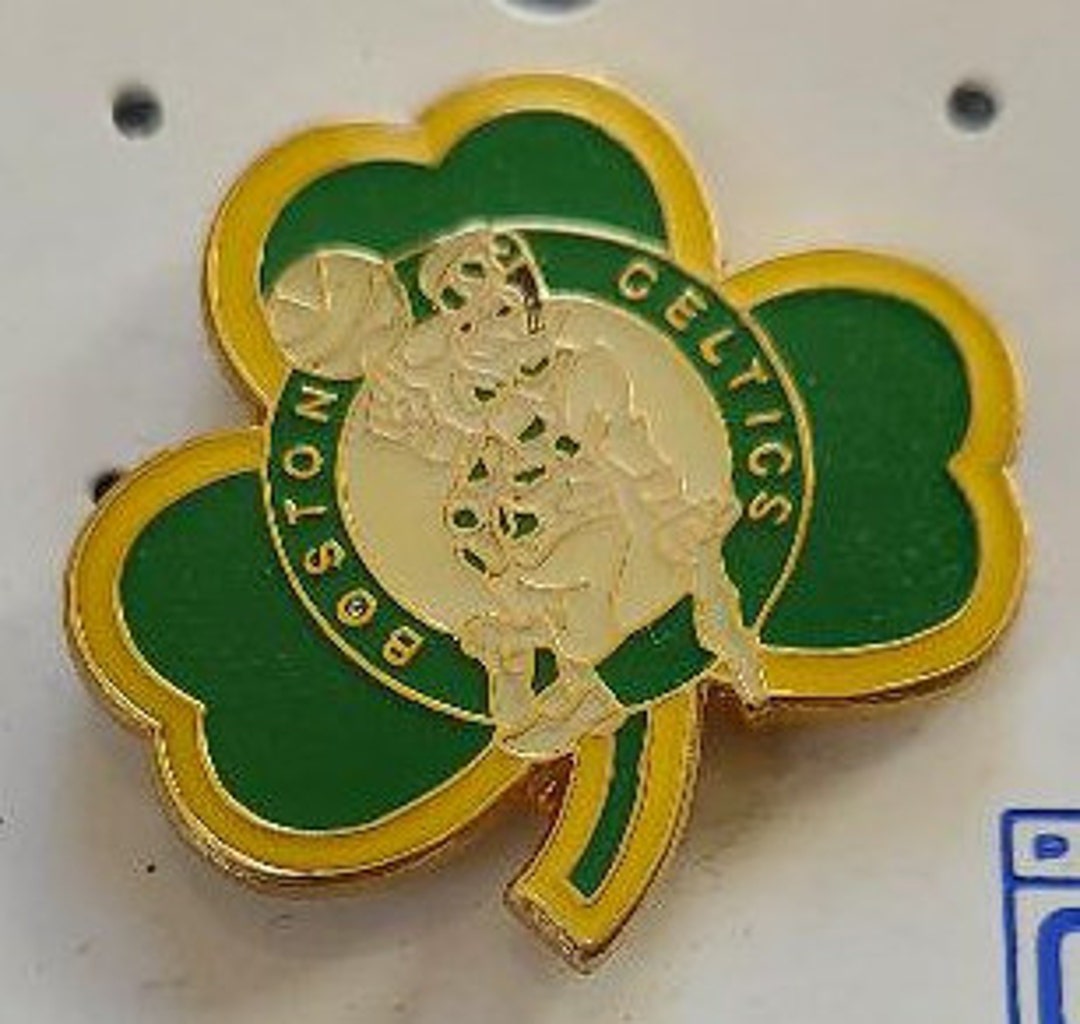 NBA Boston Celtics Logo Pin Stamped Peter David, Inc. 1992 Basketball ...