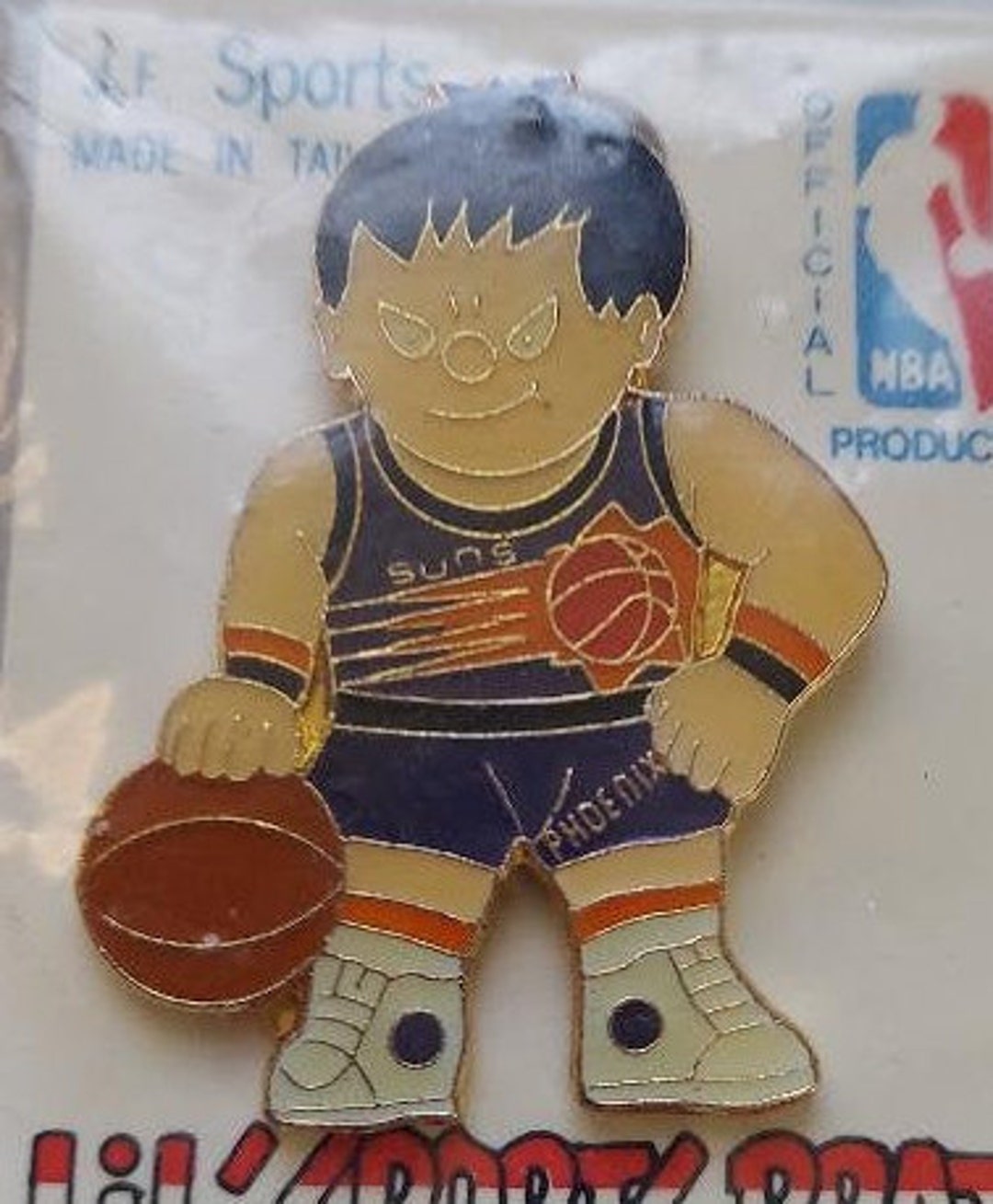 NBA Phoenix Suns Lil Sports Brat Pin Brand New Basketball NICE!!! Great ...
