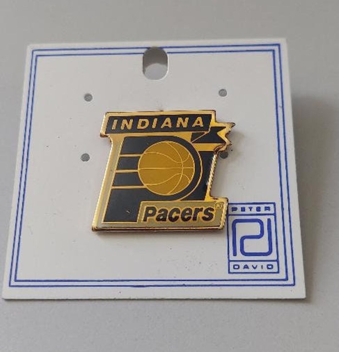 NBA Indiana Pacers Logo Pin Basketball Peter David OOP - Etsy