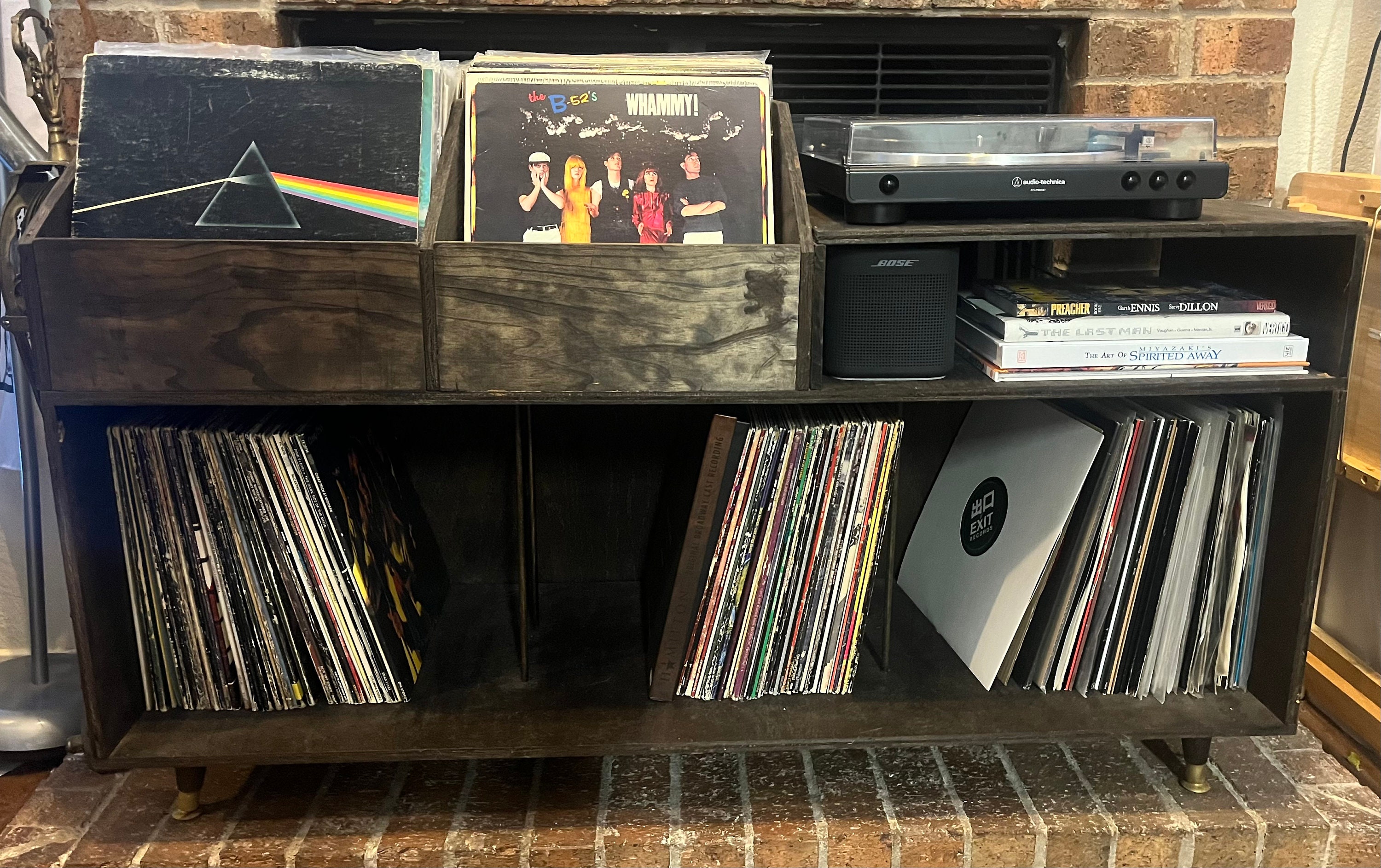 Large Vinyl Record Stand and Storage - Etsy