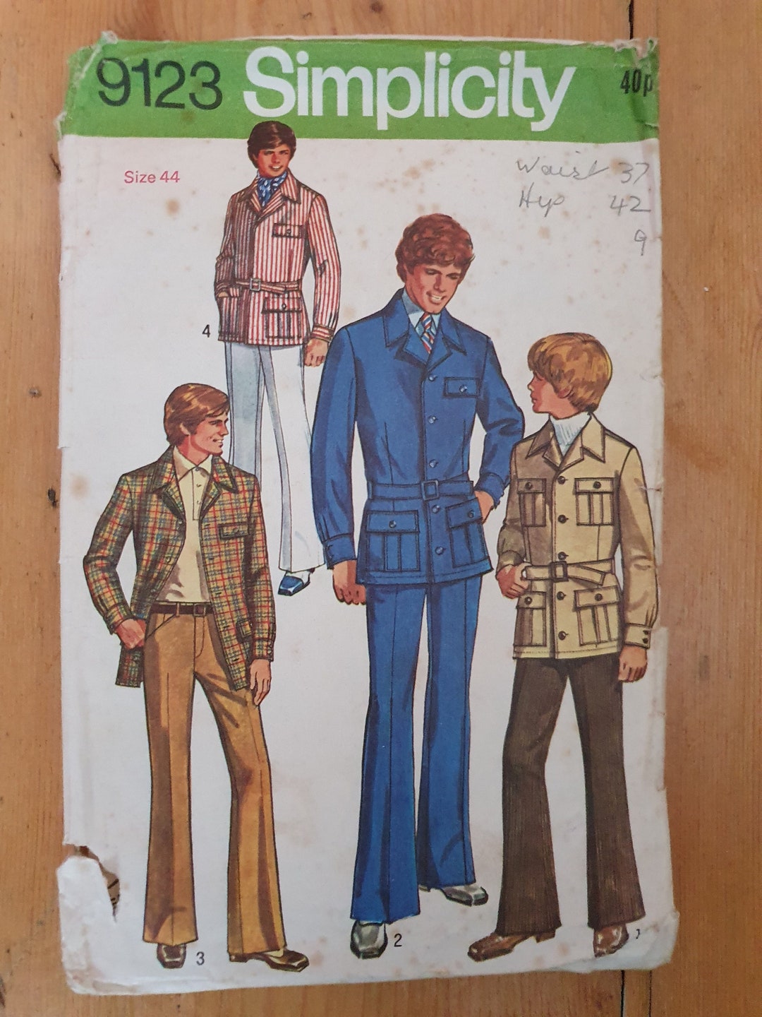 Vintage Sewing Pattern - Simplicity 9123 - 1970 - Etsy