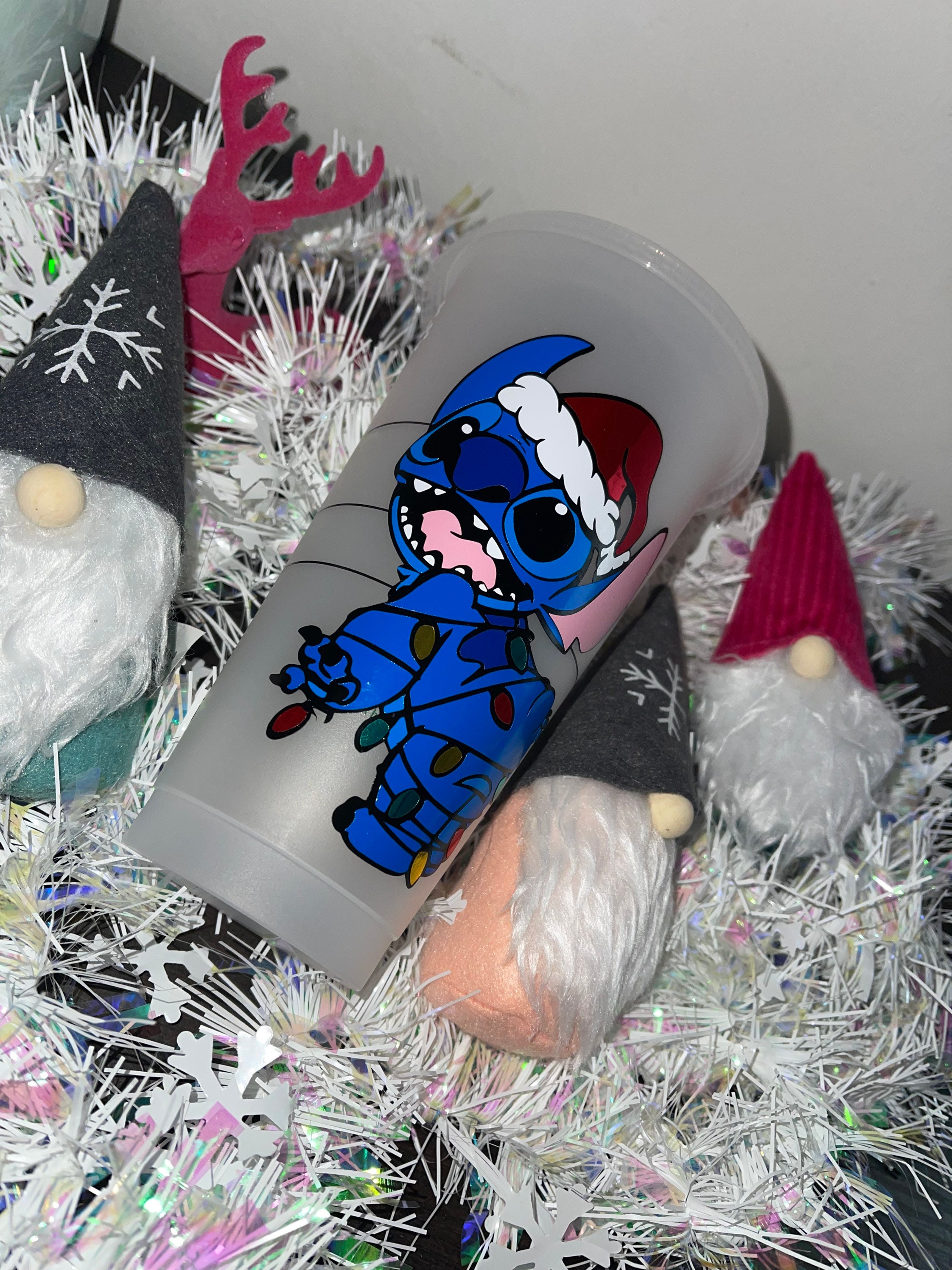 Stitch Cold Cup - Etsy