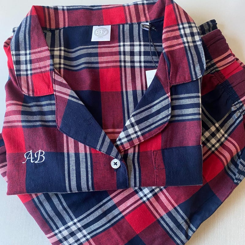 Tartan Plaid Pjs Family - Etsy UK