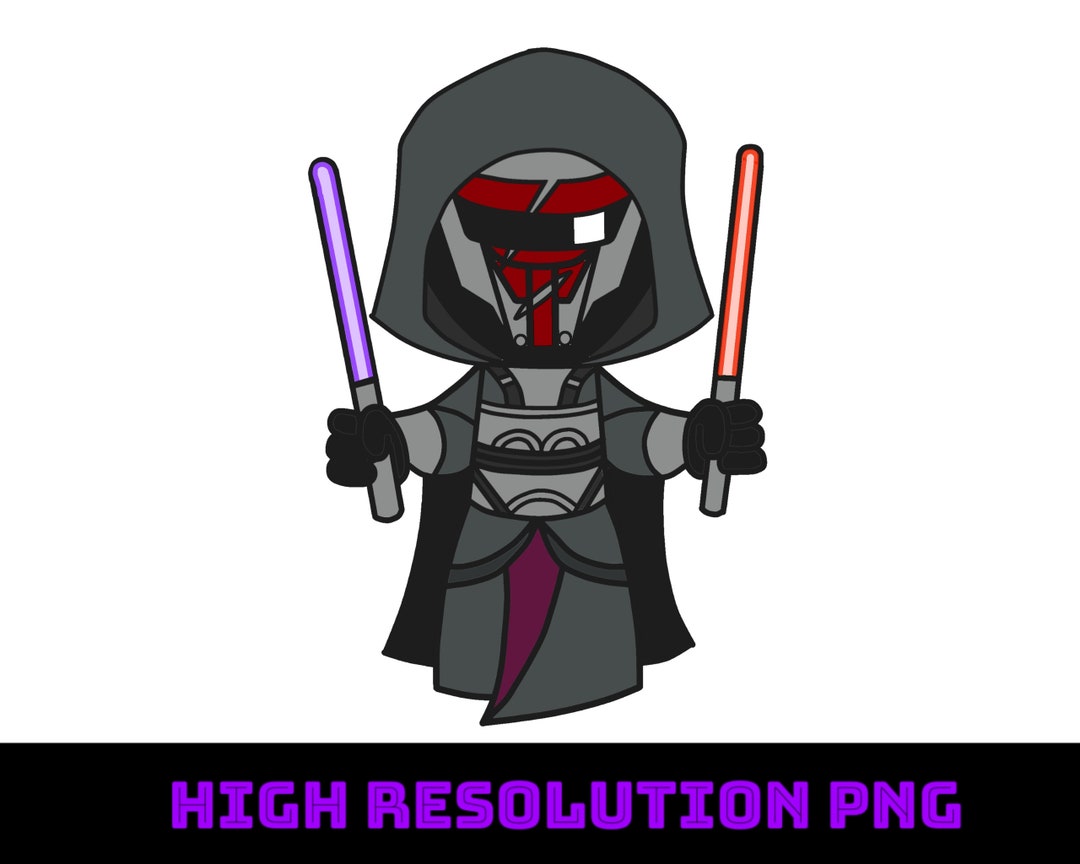 Star Wars Darth Revan Clipart PNG - Etsy