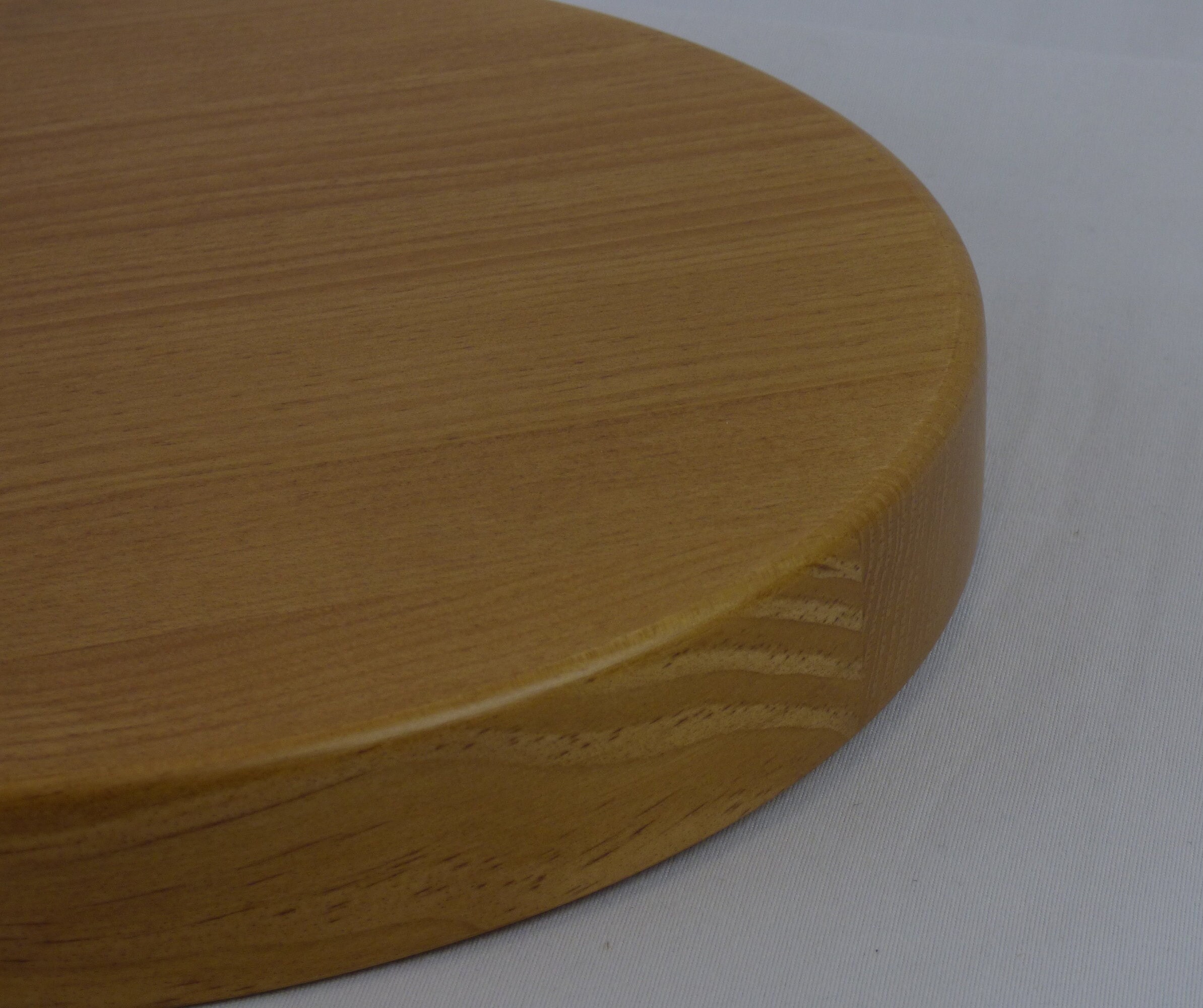 Solid Circular Wooden Bases. Height 3 Cm. Oak Varnish Finish. Various ...