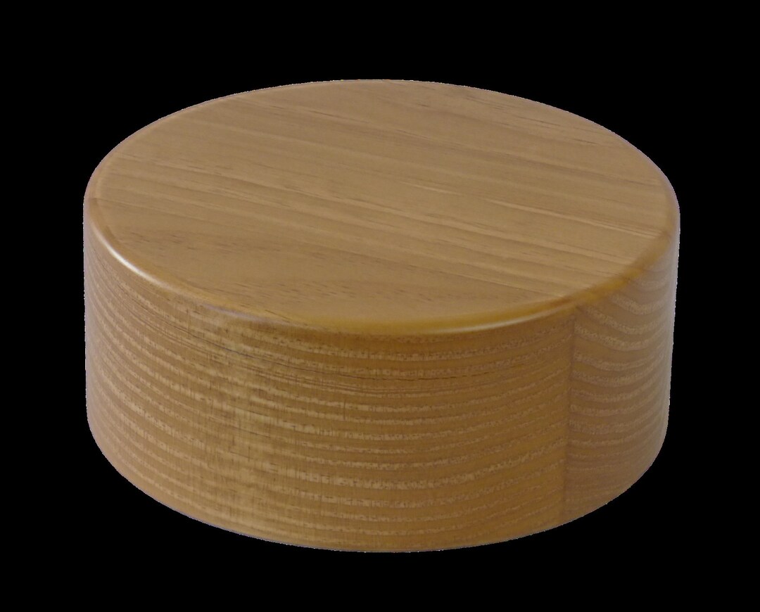 Solid Circular Bases. Height: 6.5 Cm. Matt Oak Varnish Finish. Solid ...