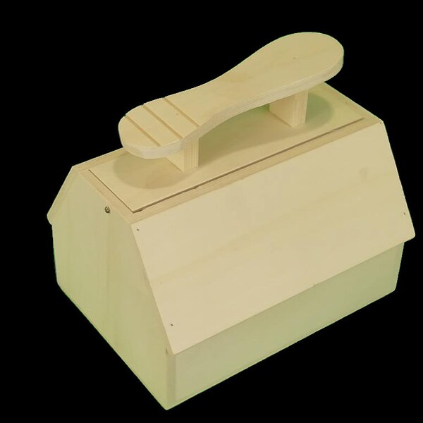 Wood Shoe Polishing Box - Etsy