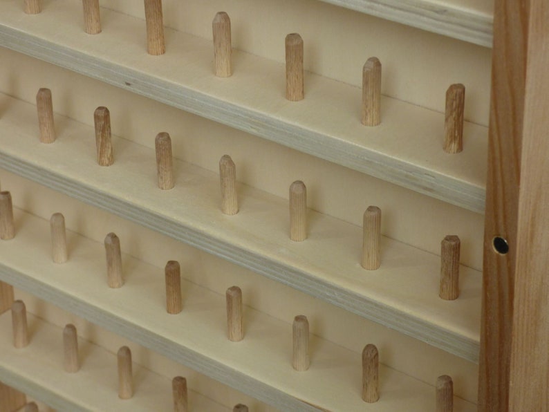 Large Thimble Collection Display Case. for 64 Thimbles. Measurements ...