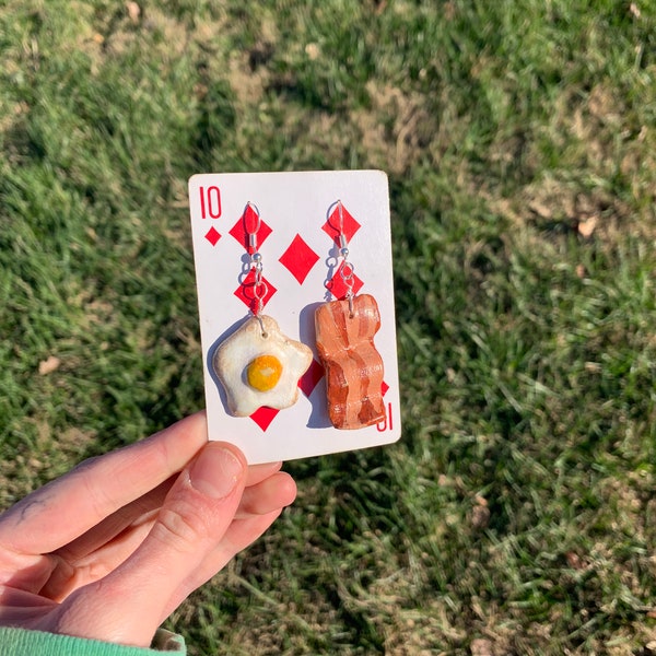 Bacon Earrings - Etsy