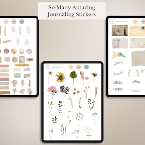 Digital Journal Stickers, Stickers for Journaling, Bullet Journal ...