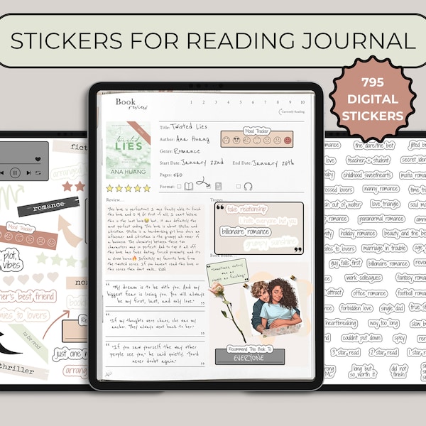 Journal Stickers - Etsy