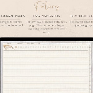 Digital Daily Journal, 365 Pages, Digital Journal for Ipad, Goodnotes ...