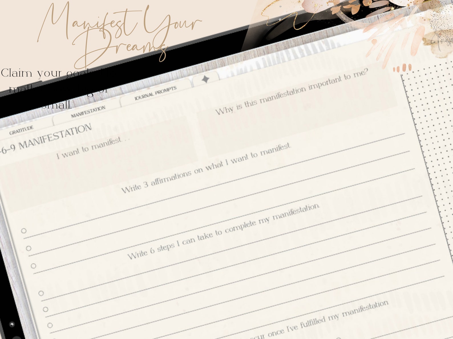 Digital Daily Journal 365 Pages Digital Journal for Ipad - Etsy