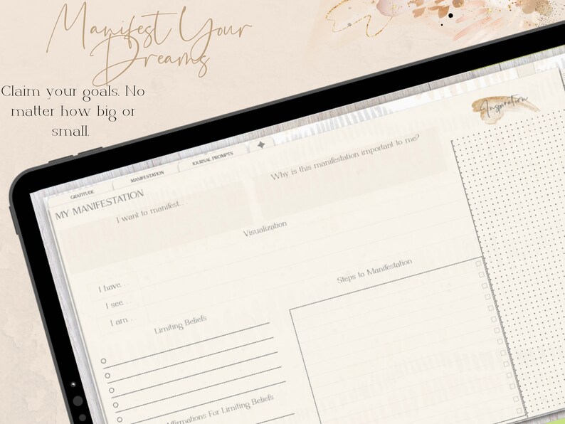 Digital Daily Journal 365 Pages Digital Journal for Ipad - Etsy