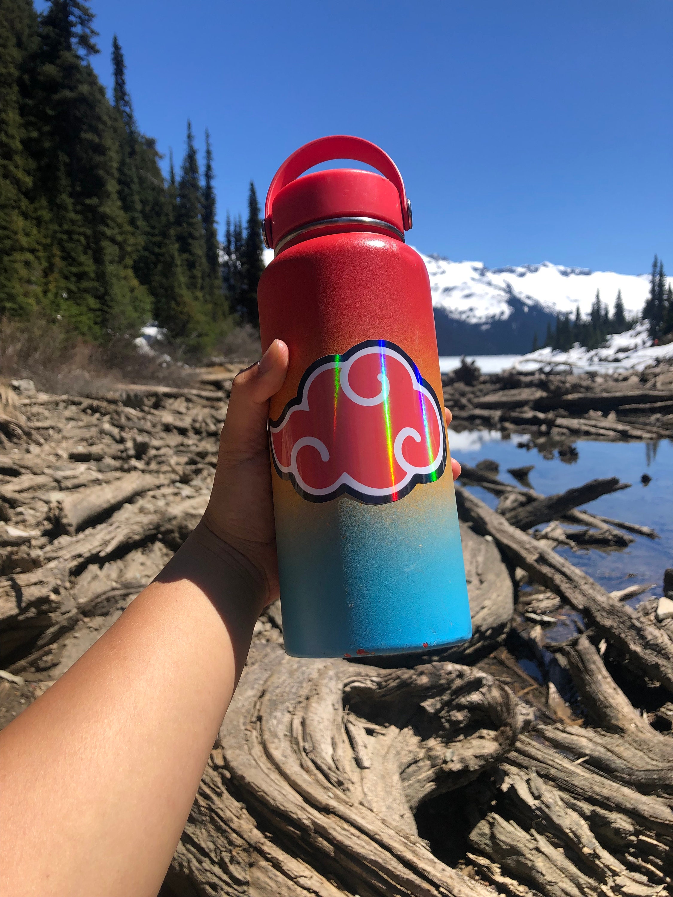 Ninja Traitor Gang Red Cloud Stickers Holographic - Etsy