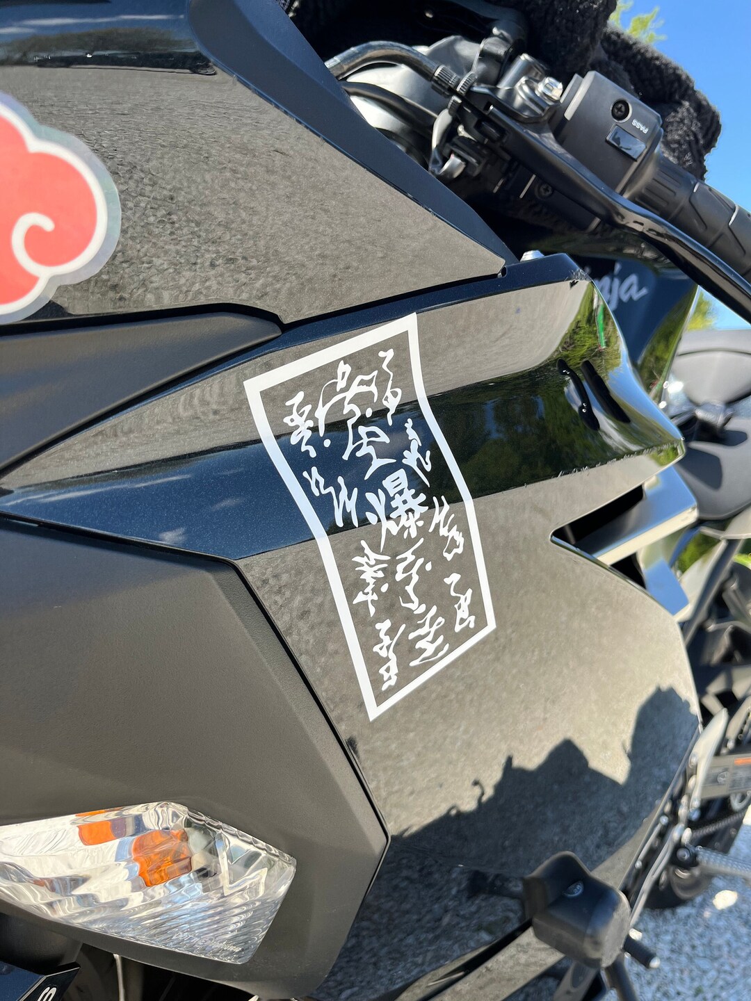 Ninja Explosive Tag Paper Bomb | Holographic, Glossy White / Black - Etsy