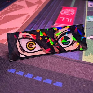 Demon Anime Hashiras Eye Stickers | Holographic - Etsy