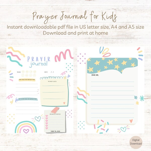 Prayer Journal - Etsy