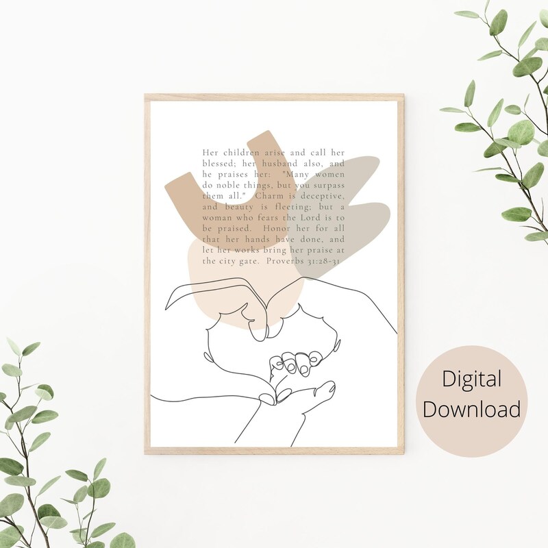Proverbs 31 28 - Etsy