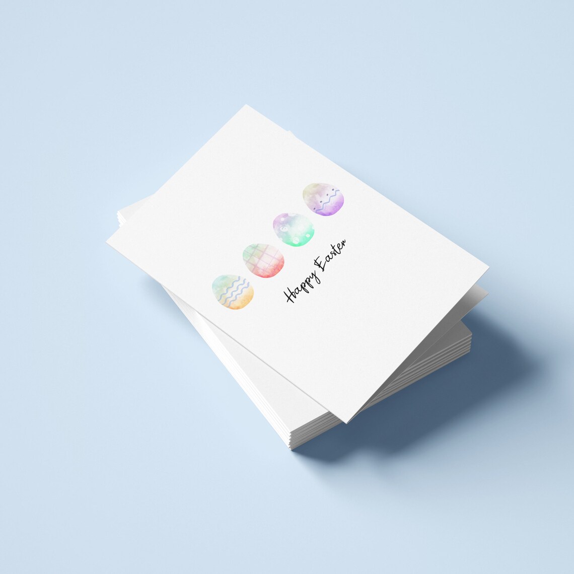 Printable Easter Day Card Happy Easter Card Easter - Etsy