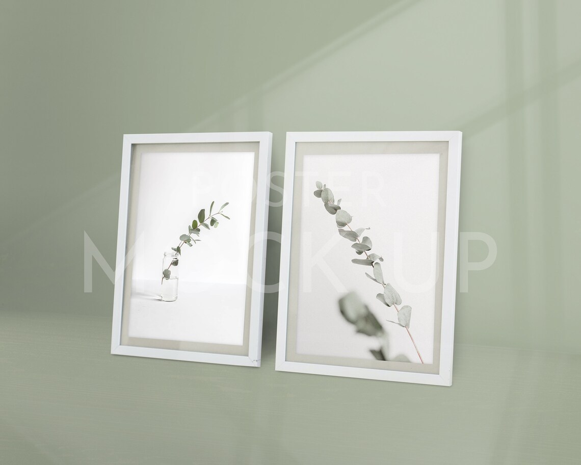 A5 A4 A3 A2 A1 Vertical Frame Mockup | Minimal Poster Mock up | Wall ...
