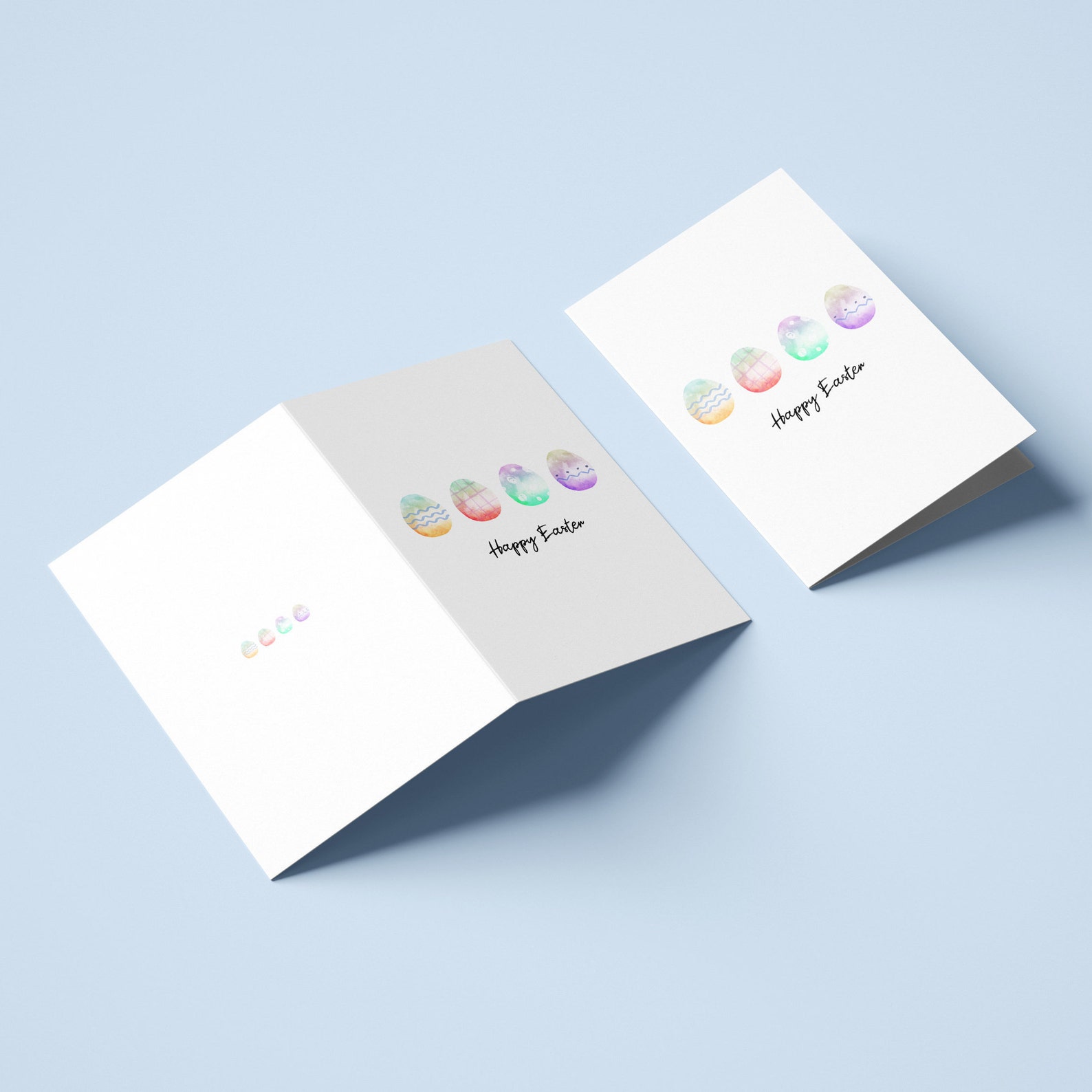 Printable Easter Day Card Happy Easter Card Easter - Etsy