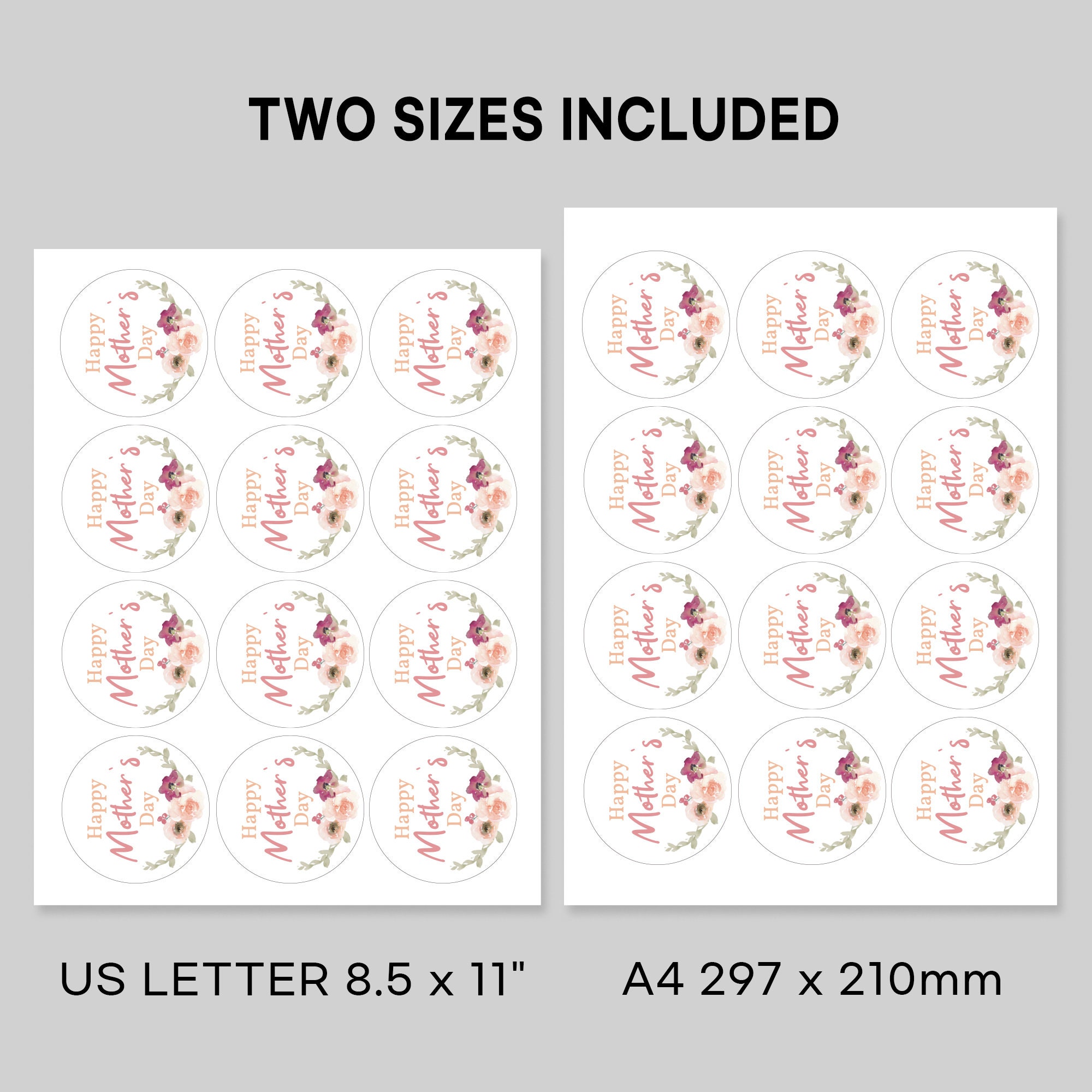 Printable Mothers Day Gift Tag Mother's Day Gift Tag Mother's Day ...