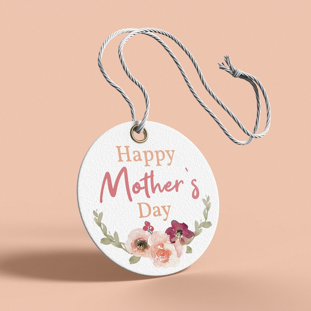 Printable Mothers Day Gift Tag Mother's Day Gift Tag Mother's Day ...