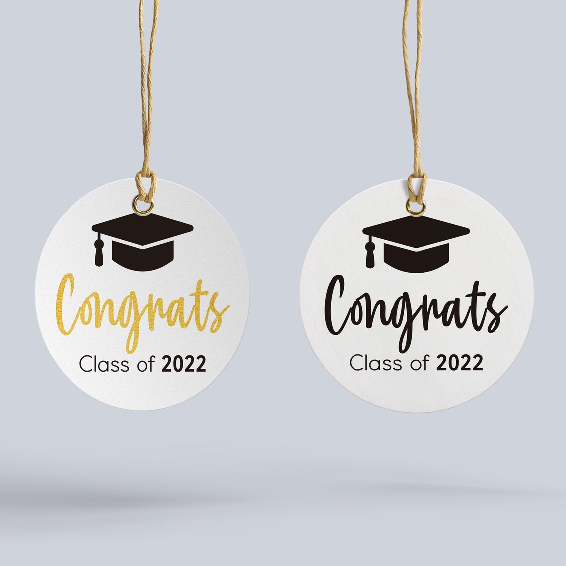 Printable Graduation Gift Tags Congrats Gift Tags | Etsy