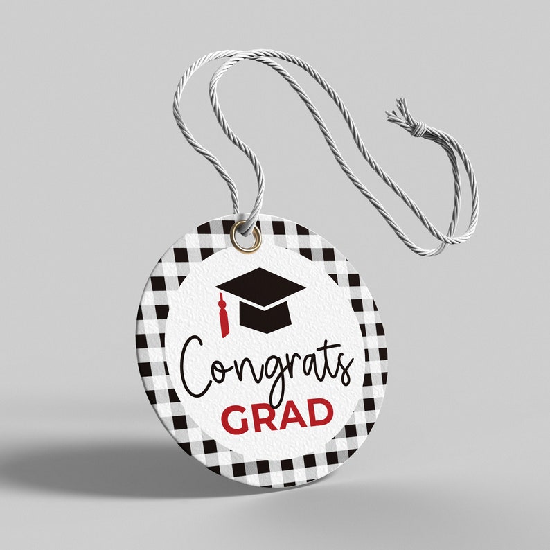 Printable Graduation Gift Tags | Congrats Gift Tags | Congratulations ...