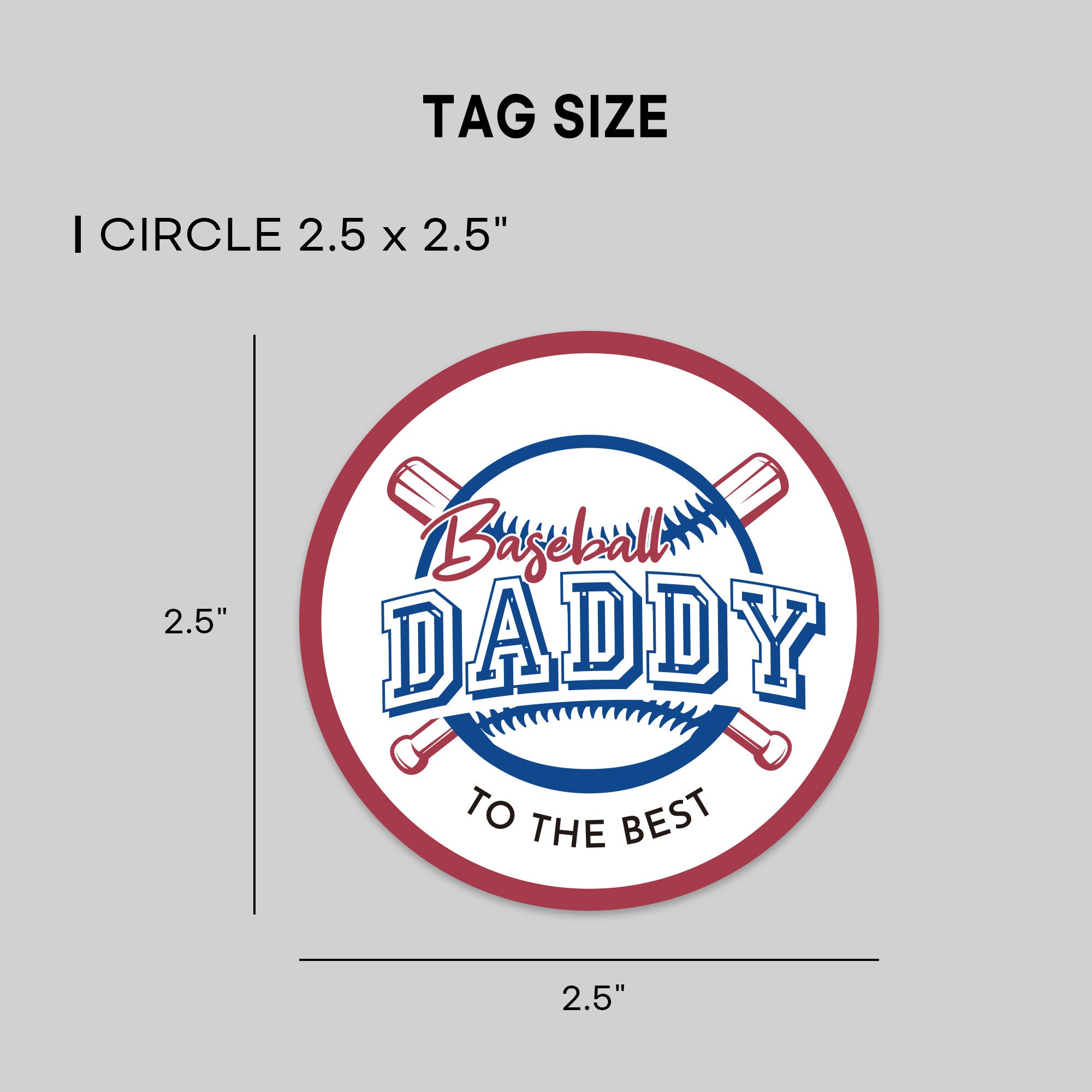 Printable Baseball Dad Gift Tag | Father's Day Gift Tag | Father's Day ...
