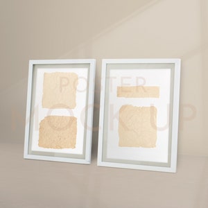 A5 A4 A3 A2 A1 Vertical Frame Mockup | Minimal Poster Mock up | Wall ...