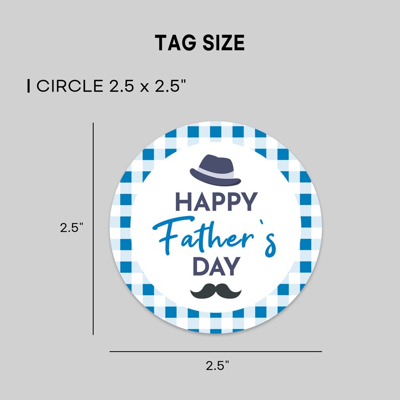 Printable Fathers Day Gift Tag | Father's Day Gift Tag | Father's Day ...