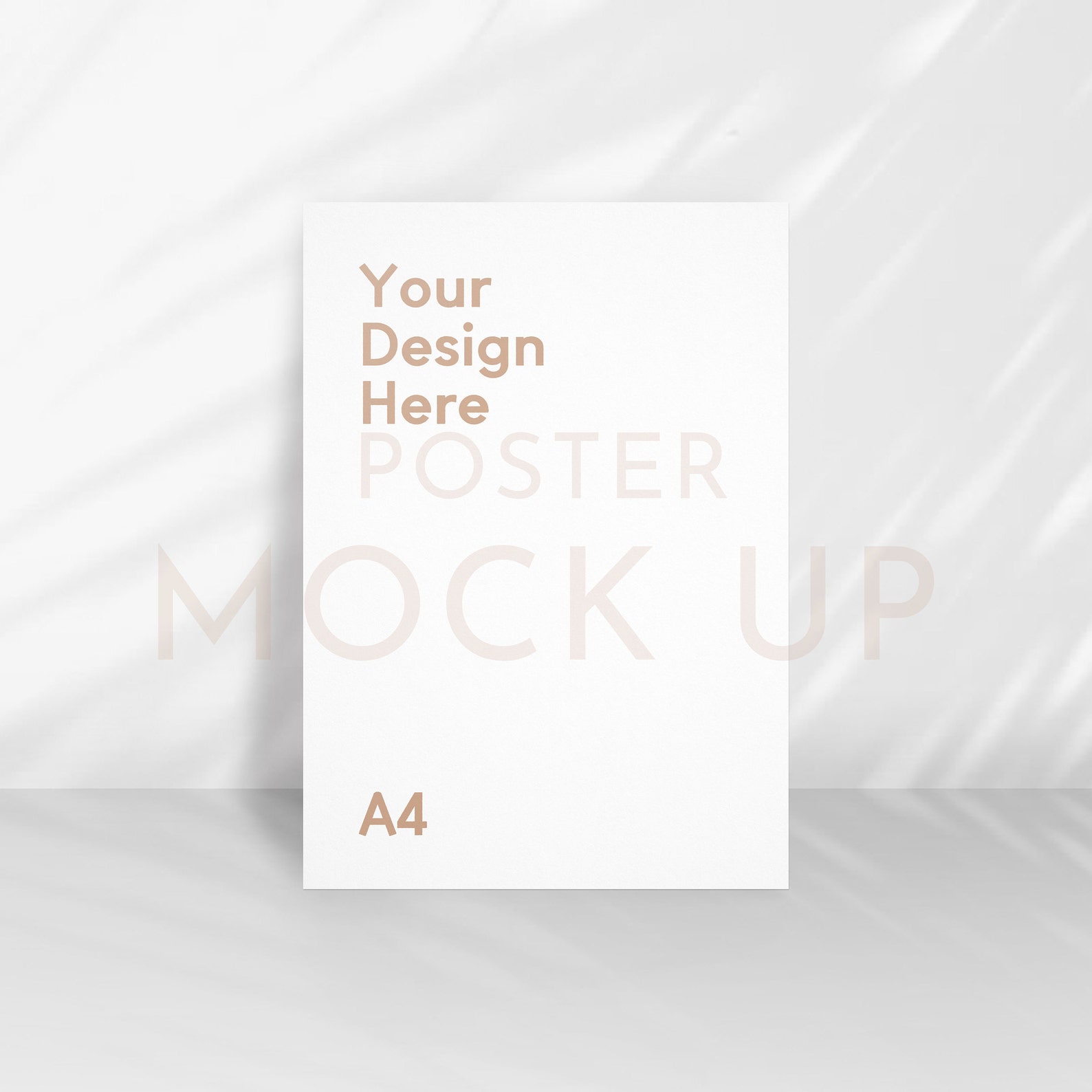 A5 A4 A3 A2 A1 Poster Mock up | Minimal Poster Mock up | Wall Art Mock ...