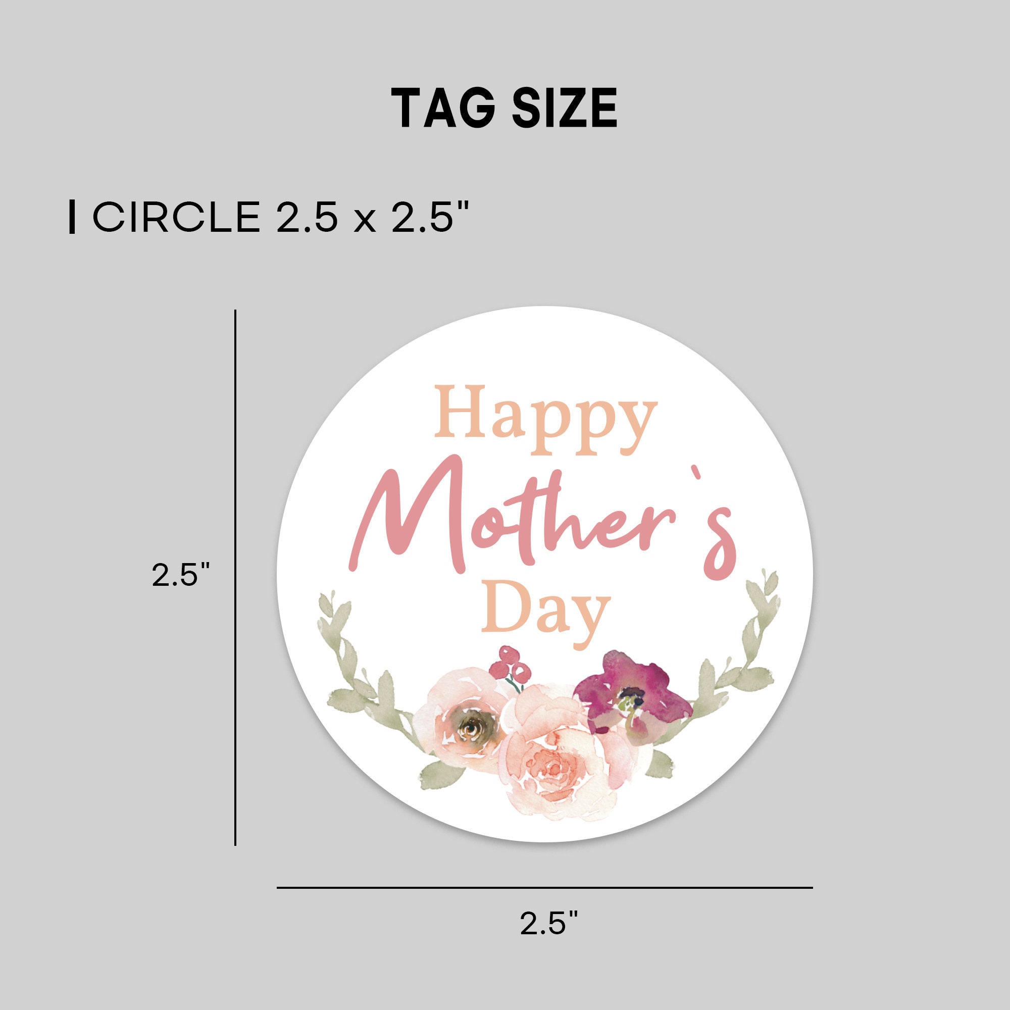 Printable Mothers Day Gift Tag Mother's Day Gift Tag Mother's Day ...
