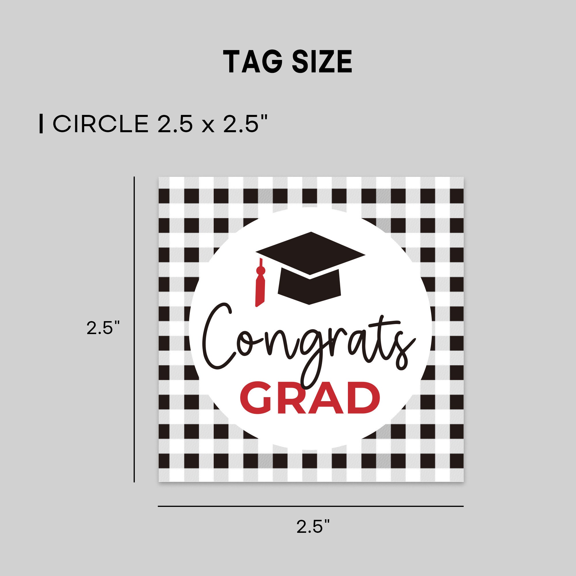 Printable Graduation Gift Tags Congrats Gift Tags Congratulations Tags ...