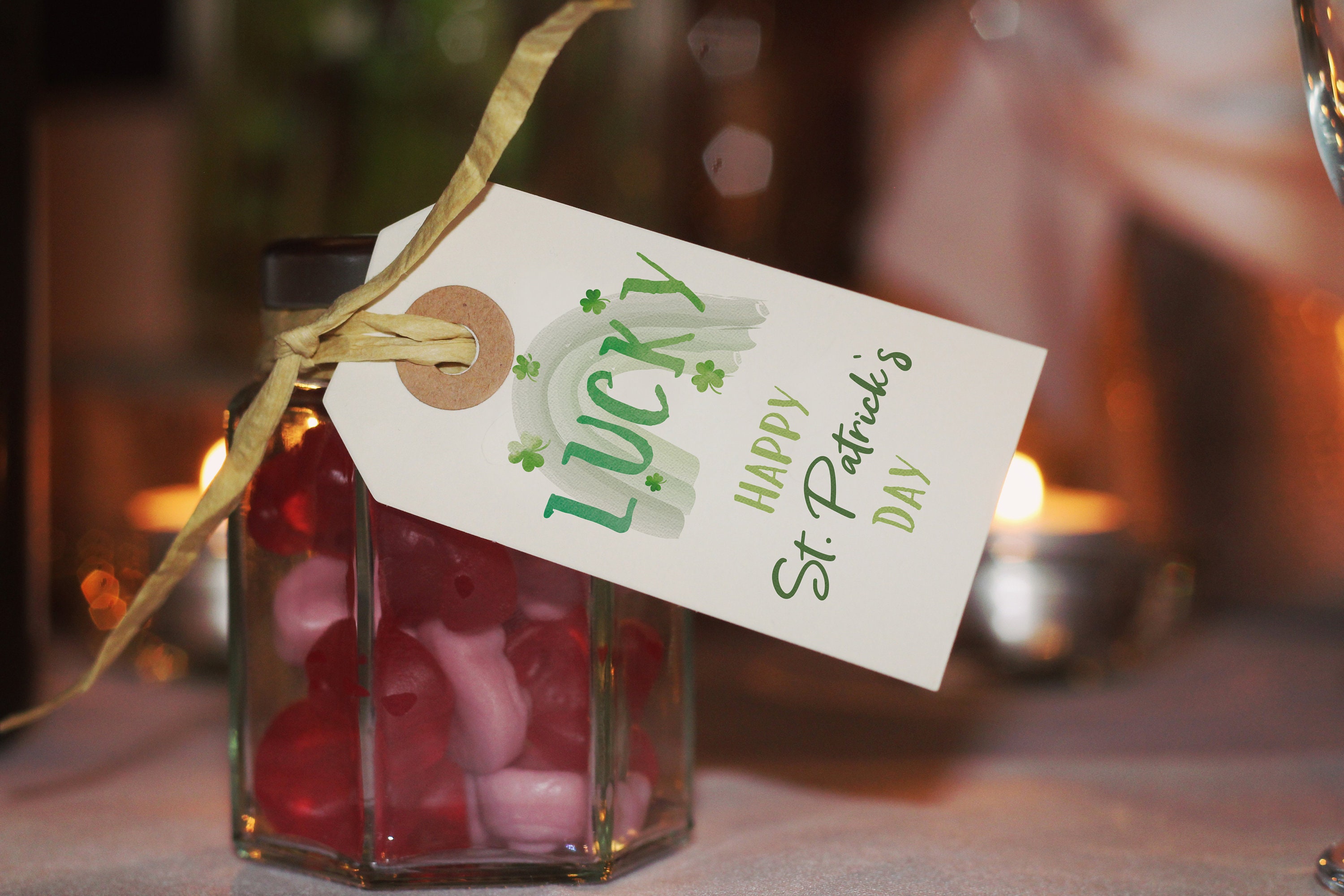 Printable St Patricks Day Gift Tags | St Patricks Day Decor | St Pattys ...